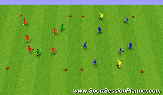 Football/Soccer: Dynamic Team Warmup (Warm-ups, Beginner)