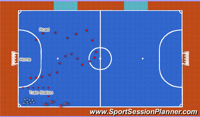 Futsal: Mini Futsal Session 2 Lesson 4 (Technical: Ball Control, Beginner)