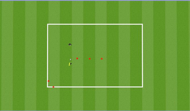Football/Soccer: Double movement with side volley and dribble with ball ...