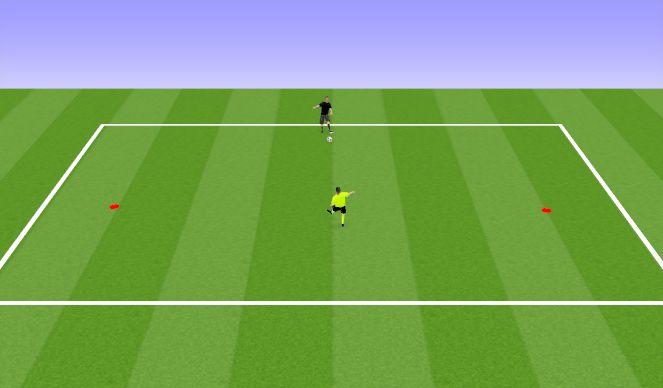 Football/Soccer: Variation of first touch control, dribble and pass ...