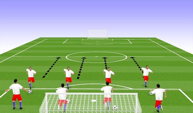 Football/Soccer: Stamina with Technical (Physical: Endurance, Moderate)