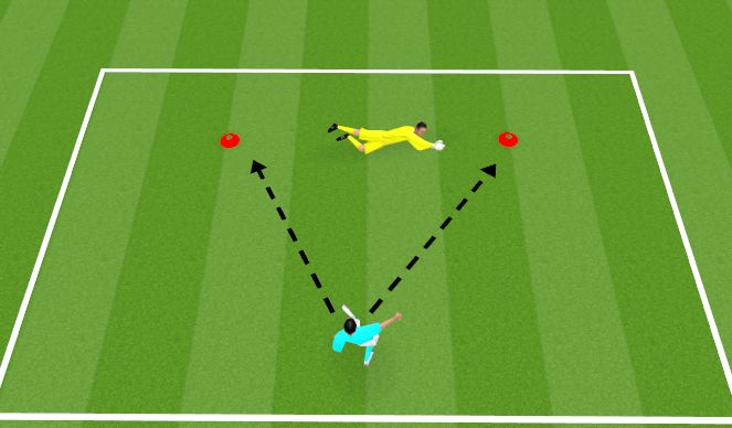 Football/Soccer: Diving session (Goalkeeping: Agility/Diving techniques ...