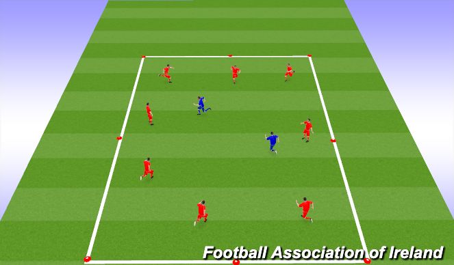Football/Soccer: Tag Games Warm Up (Warm-ups, Academy Sessions)