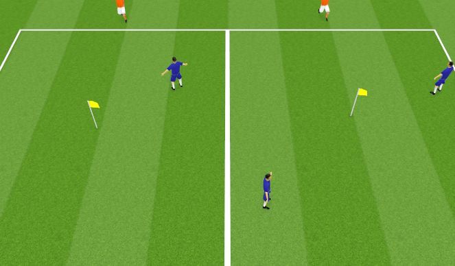 Football/Soccer: U9 Girls - Receiving Aerial Control 2 (Technical: Ball ...