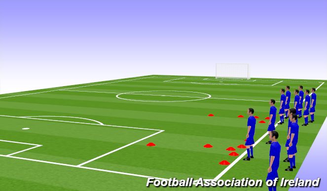 Football/Soccer: Pre-match Warm up (Warm-ups, Academy Sessions)