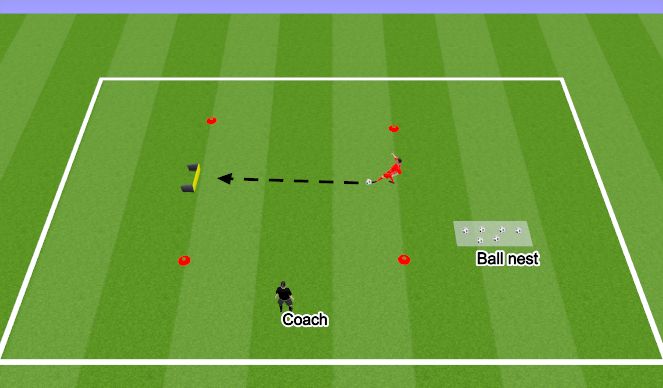 Football/Soccer: Weakfoot workout (Technical: Bilateral ball striking ...