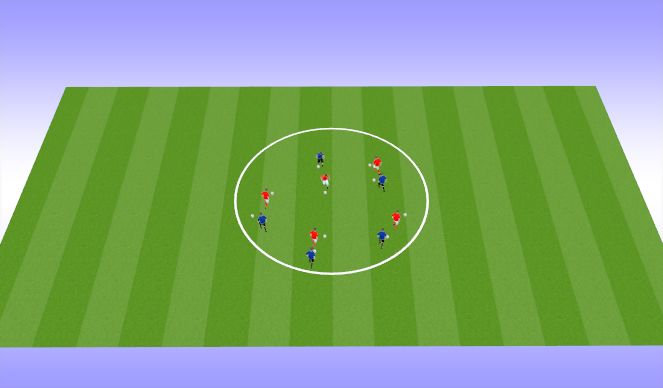 Football/Soccer: U5 - U8 Dribbling (Technical: Dribbling and RWB, Beginner)