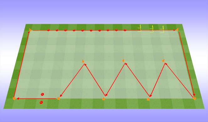 Football/Soccer: sixth day fifth week (Physical: Endurance, Beginner)