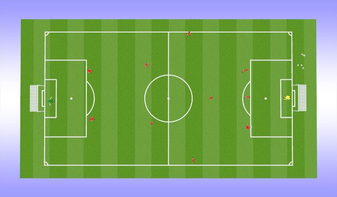 Football/Soccer: Creating Triangles in 352 (Tactical: Possession, Moderate)