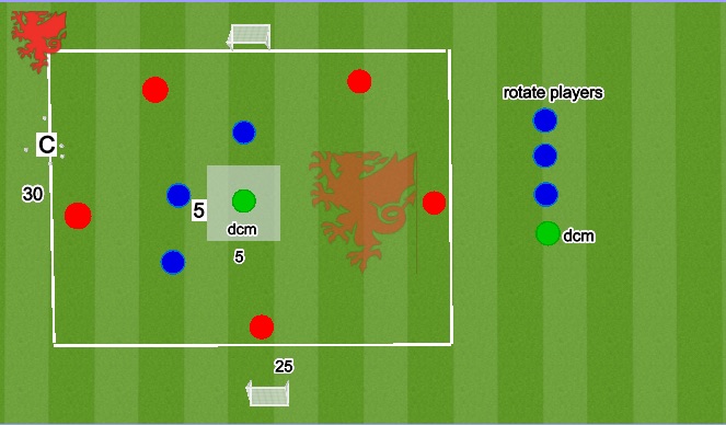 Football/Soccer: individual based 1 dcm (Tactical: Positional ...