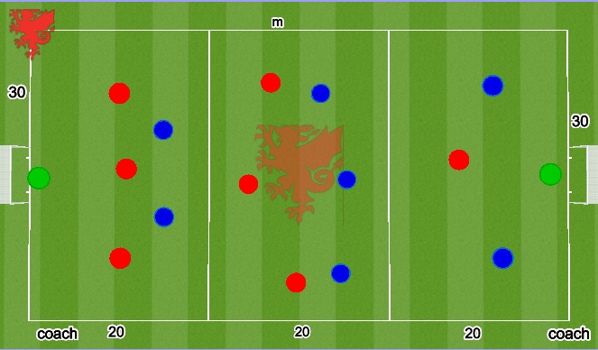 Football/Soccer: individual based 1 dcm (Tactical: Positional ...