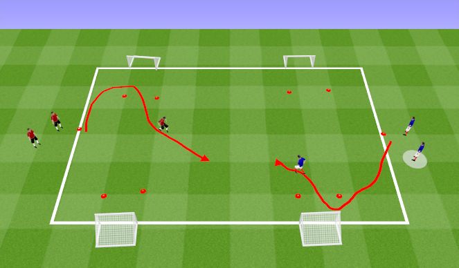 Football/Soccer: Skills Development U11-12 (Warm-ups, Beginner)