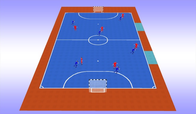 Futsal: U9-U10 - 01 Practice - Shielding While Dribbling (Technical ...
