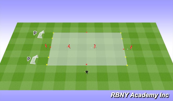 Football/Soccer: RWB - Changing direction & speed (Technical: Dribbling ...