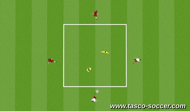 Football/Soccer: 12/8 Managing space and angles (Small-Sided Games ...
