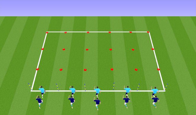 Football/Soccer: 2-17-22 Build up Possession (Tactical: Playing out ...