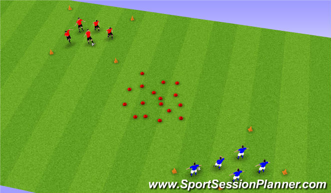 Football/Soccer: Pass & Find (Nemo) (Warm-ups, Moderate)