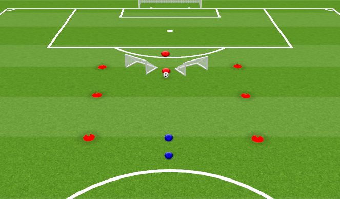 Football/Soccer: Training voor beginnende trainer Lucas (CoViD-19 ...