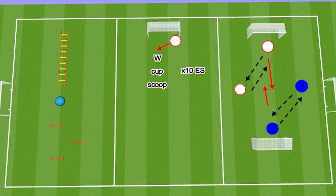 Football/Soccer: handling (Goalkeeping: Footwork/Handling, Beginner)