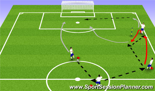 Football/Soccer: ASE G00 Emerald - In Possession - wide play with ...