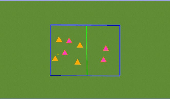 Hockey: Double Rondo (Technical: Passing, Under 10s)