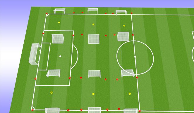 Football/Soccer: Tryout Day 1 Sample Session (Warm-ups, Academy Sessions)