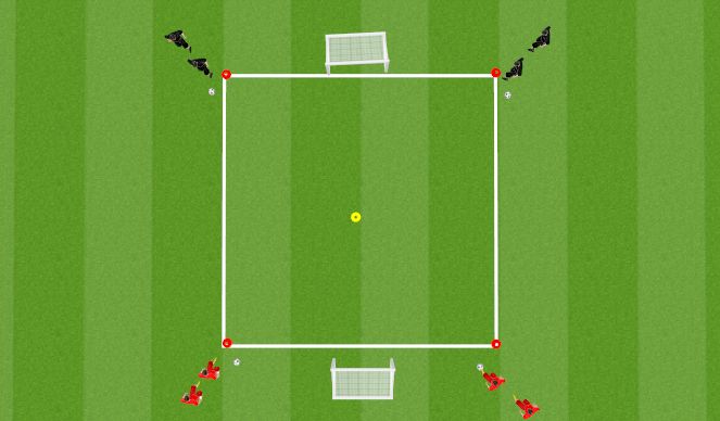 Football/Soccer: Tryout Day 1 Sample Session (Warm-ups, Academy Sessions)