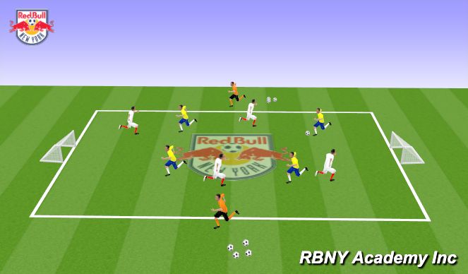 Football/Soccer: Switching play/receiving with back foot (Technical ...