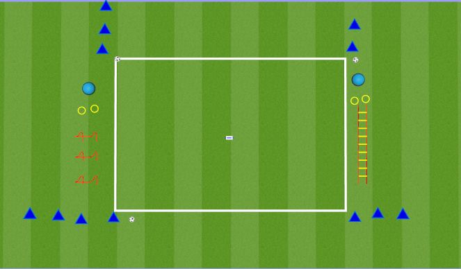 Football/Soccer: 9 movement between the lines (Academy: Fight zone ...