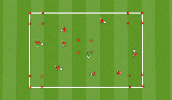 Football/Soccer: camp session (Warm-ups, Beginner)