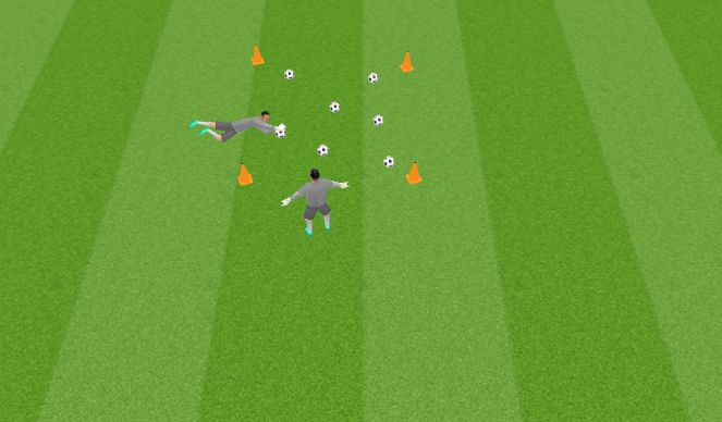 Football/Soccer: Quick movement (Goalkeeping: Agility/Diving techniques ...