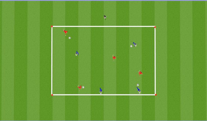 Football/Soccer: U8 Ball Control Games (Technical: Ball Control, Moderate)