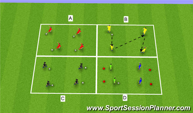 Football/Soccer: Warm Up (Warm-ups, Academy Sessions)