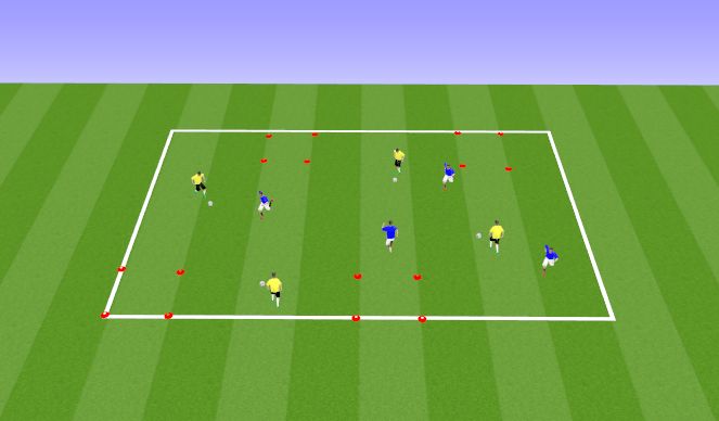 Football/Soccer: Academy Dribbling RWB (Technical: Dribbling and RWB ...