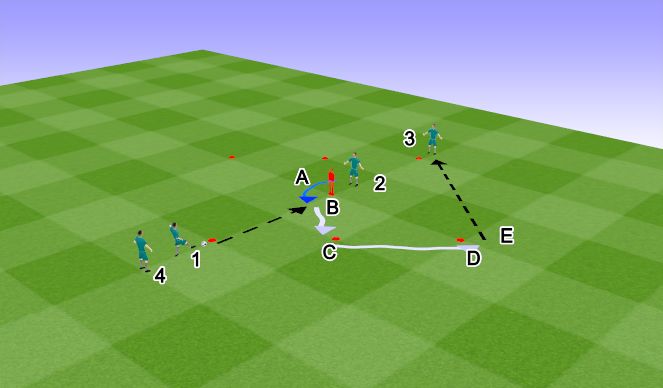 Football/Soccer: VFC ID Training Check to, Active Trap to Space ...