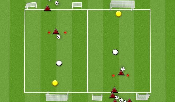 Football/Soccer: DEFENDING WOLVERHAMPTON 1V1 TO 2V2 (Tactical: Defensive principles, Moderate)
