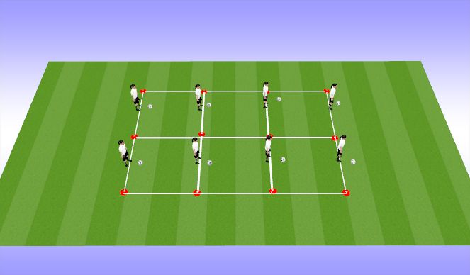 Football/Soccer: Technical Ball Mastery Session (Technical: Coerver ...
