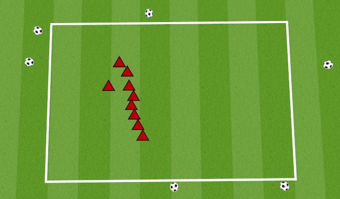 Football/Soccer: WARM UP : BLOB (ANIMATION) (Warm-ups, Beginner)