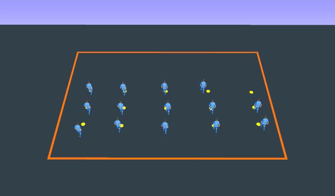 Football/Soccer: Find your Dot - Activation Game (Technical: Attacking ...