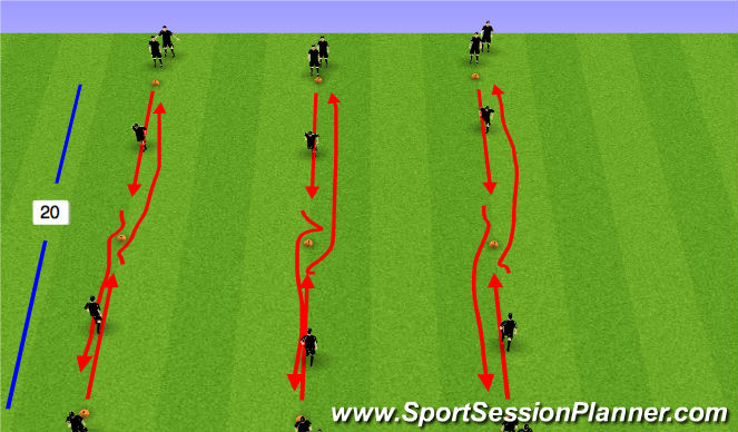 Football/Soccer: AS Attacking Principles Training (Tactical: Attacking ...