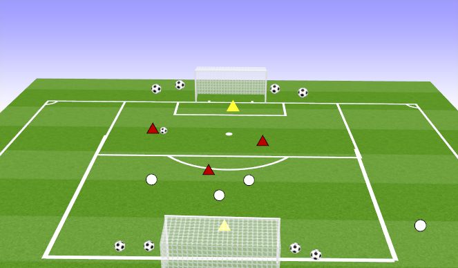 Football/Soccer: SMALL SIDED TO GOAL: PRESEASON (Small-Sided Games, Moderate)