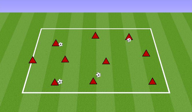 Football/Soccer: WARM UP PASS AND MOVE (GROUP) (Warm-ups, Moderate)