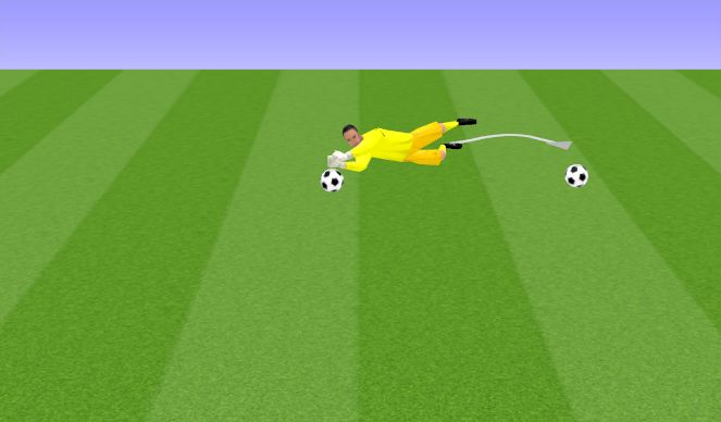 Football/Soccer: FAW C License Diving session. (Goalkeeping: Agility ...