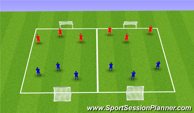 Football/Soccer: U7s Passing (Functional: Midfielder, Beginner)