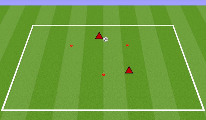 Football/Soccer: WARM UP TRIANGLE PASSING IN PAIRS (Technical: Passing & Receiving , Moderate)