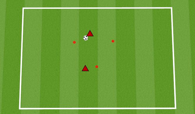 Football/Soccer: WARM UP TRIANGLE PASSING IN PAIRS (ANIMATION) (Technical: Passing & Receiving ...