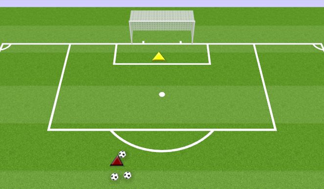 Football/Soccer: GOALKEEPING VARIED SERVICE (Goalkeeping: Shot stopping ...