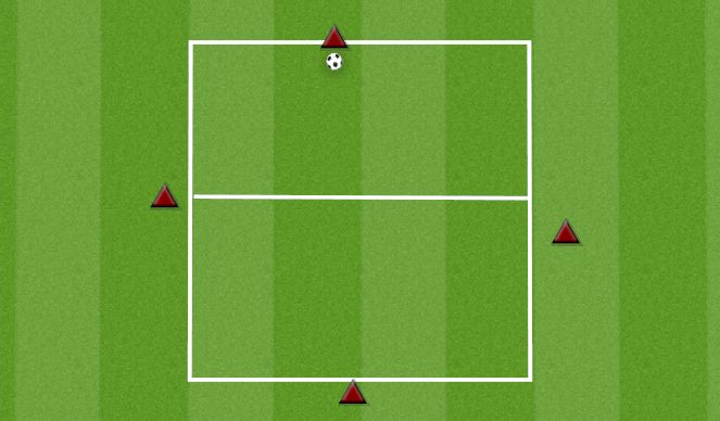 Football/Soccer: DRIBBLING #3 (Technical: Dribbling and RWB, Moderate)