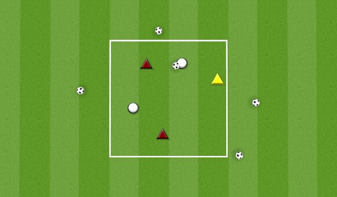 Football/Soccer: RONDO #3 (Tactical: Possession, Moderate)