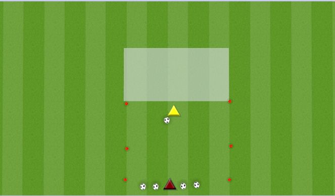 Football/Soccer: GOALKEEPING #2 1V1 (Goalkeeping: 1 v 1, Moderate)
